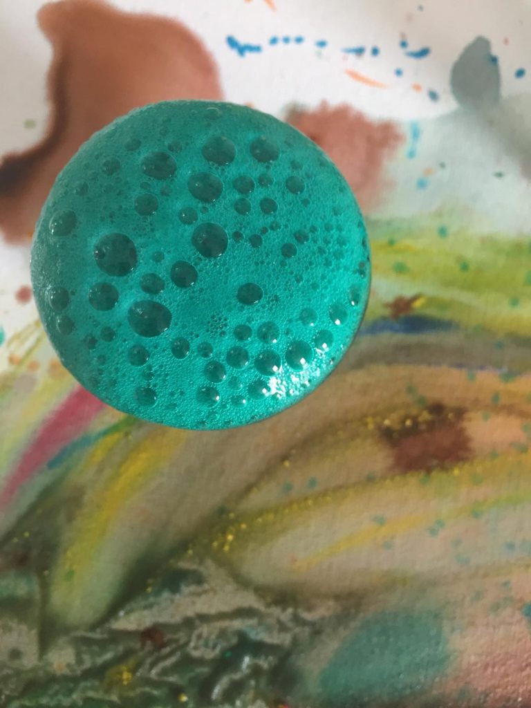 Artsy Wednesdays – Painting with Chemical Reactions – Frifemme